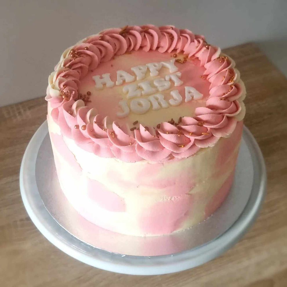 Two Tone Cake – GF Sistas